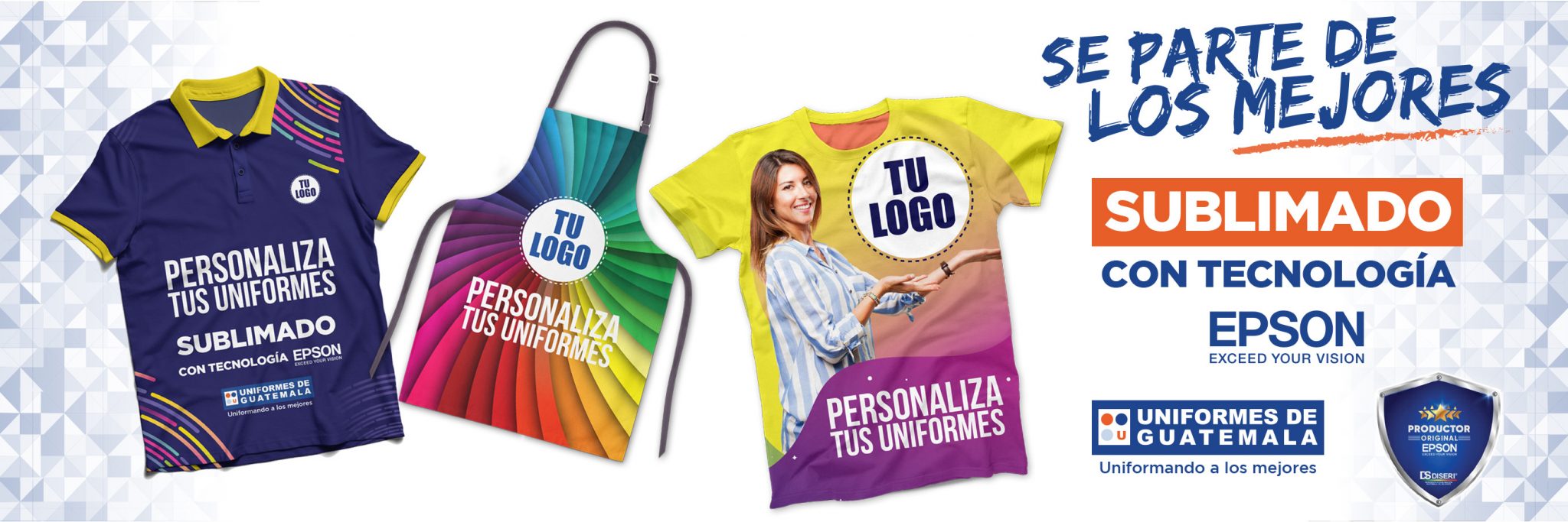 El sublimado textil - Uniformes de Guatemala